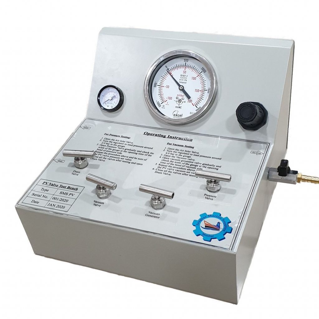 PV Valve Test Bench | Seagear Marine